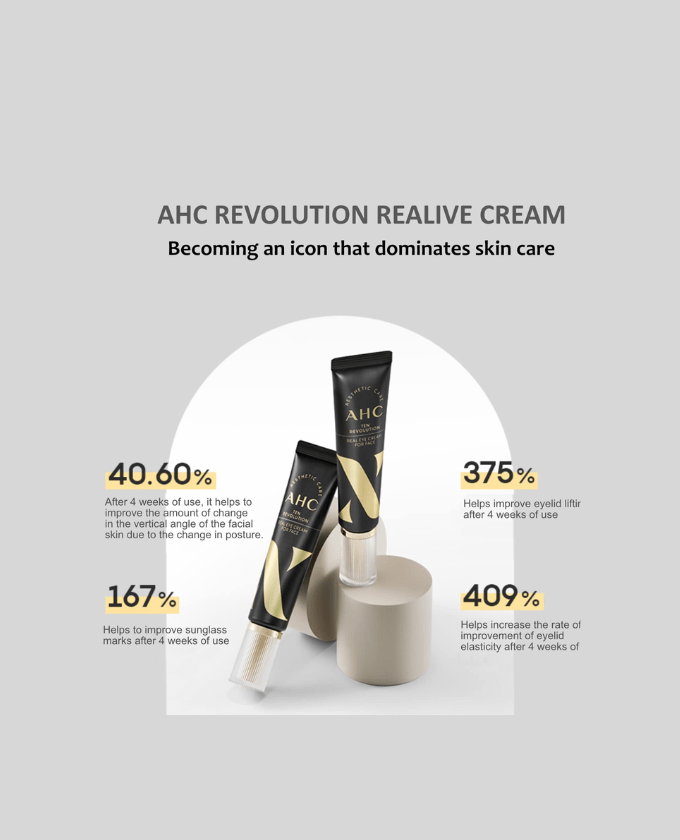 A.H.C Ten Revolution Real Eye Cream For Face 30ml - HDSKIN